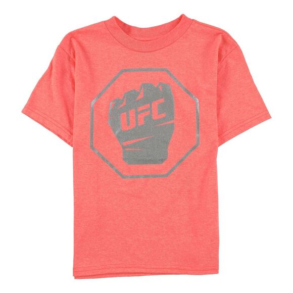UFC | Shirts & Tops | Ufc Girls Fist Inside Logo Graphic Tshirt Pink Dm ...